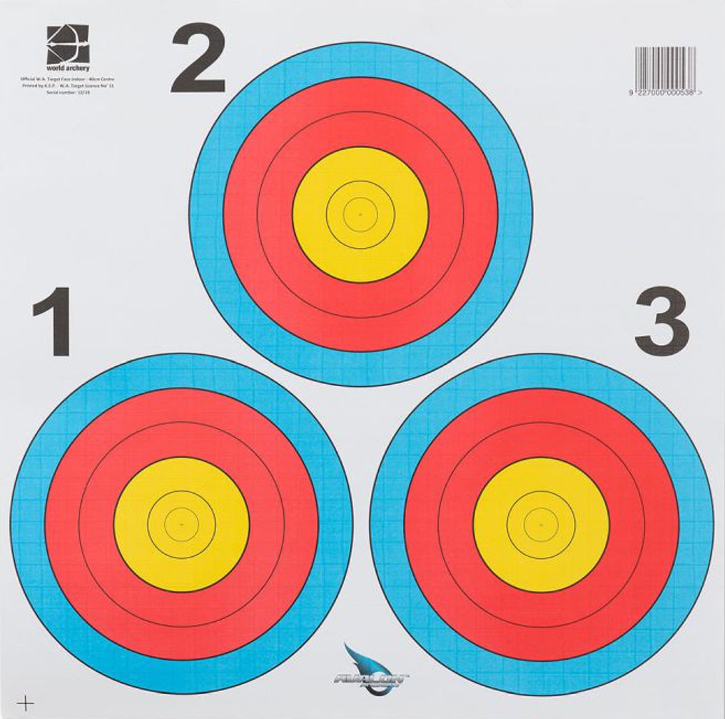 Paper targets – Red Frog Archery